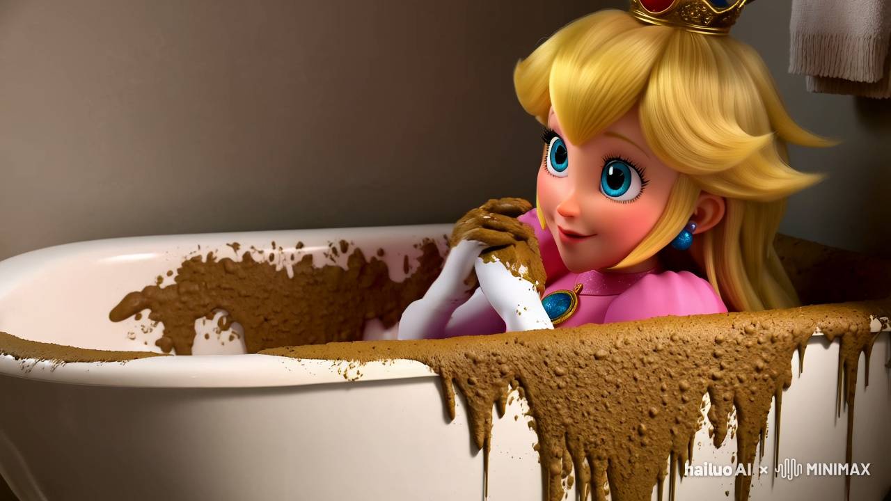 Princess Peach Mud